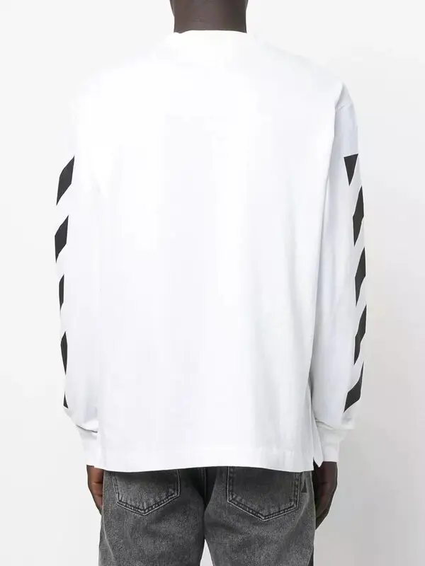 Off-White Logo-print Long-sleeve T-shirt