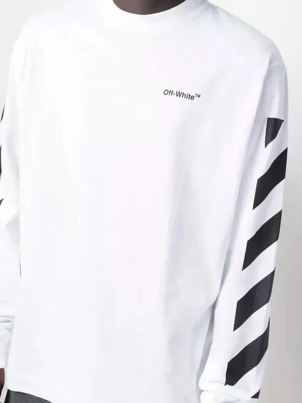 Off-White Logo-print Long-sleeve T-shirt