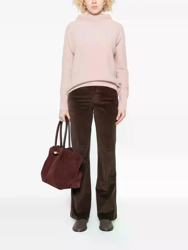 40WEFT Corduroy Straight Leg Trousers - Brown