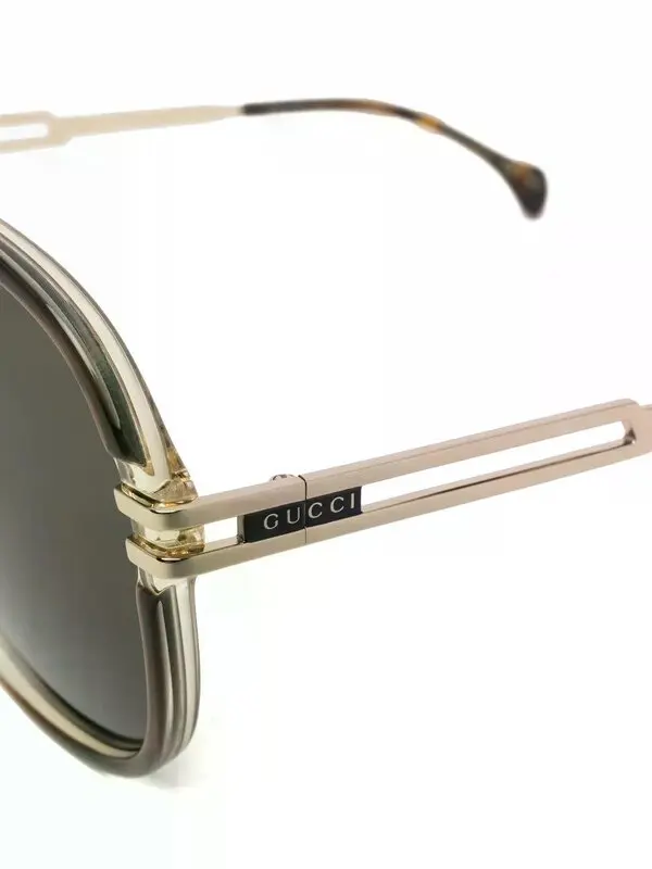 Gucci Pilot Sunglasses