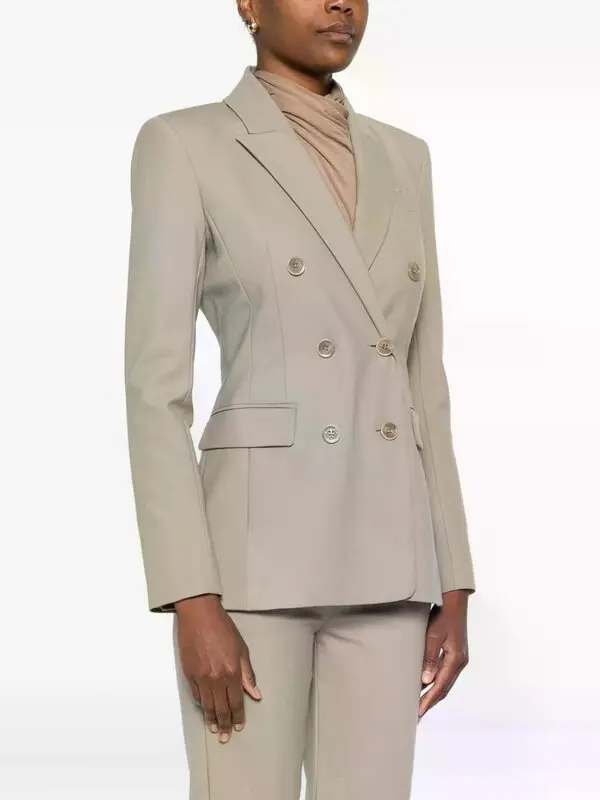 Patrizia Pepe Double-breasted Blazer - Neutrals