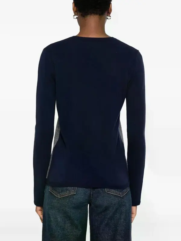 Emporio Armani Geometric-pattern Sweater