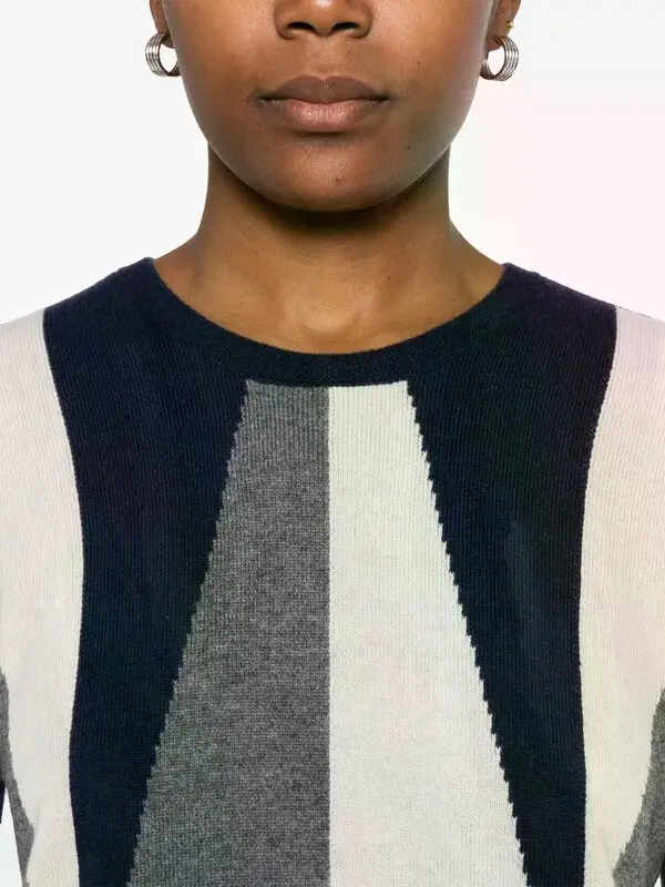 Emporio Armani Geometric-pattern Sweater