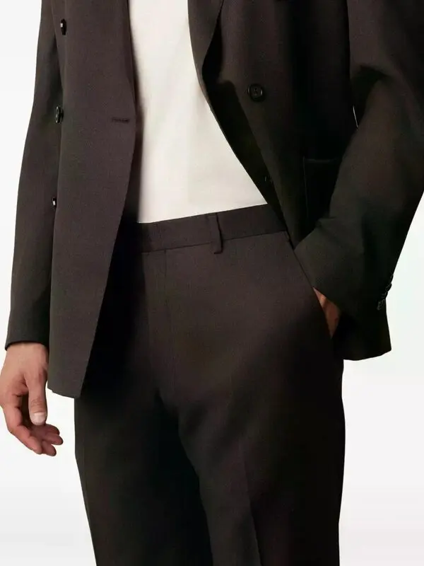 Brooks Brothers Double-breasted Wool Suit - Brown
