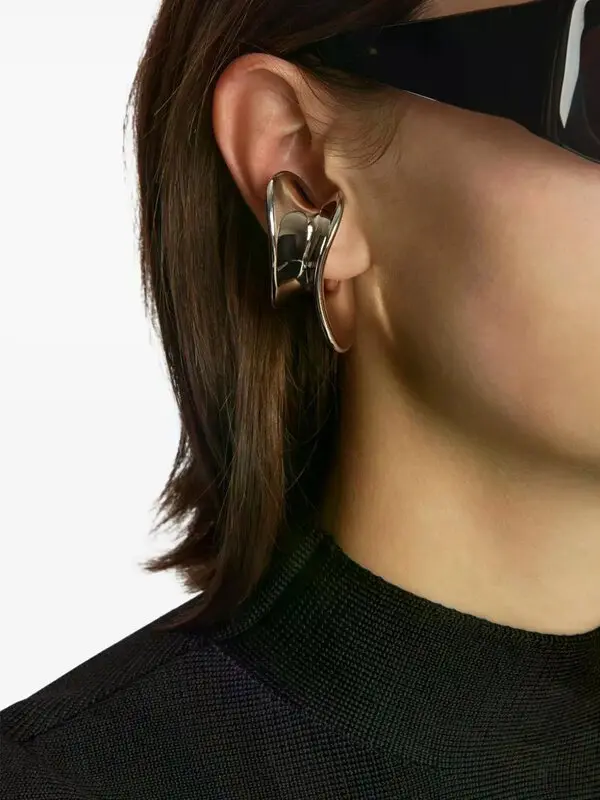 Khaite Shadow Ear Cuff - Silver
