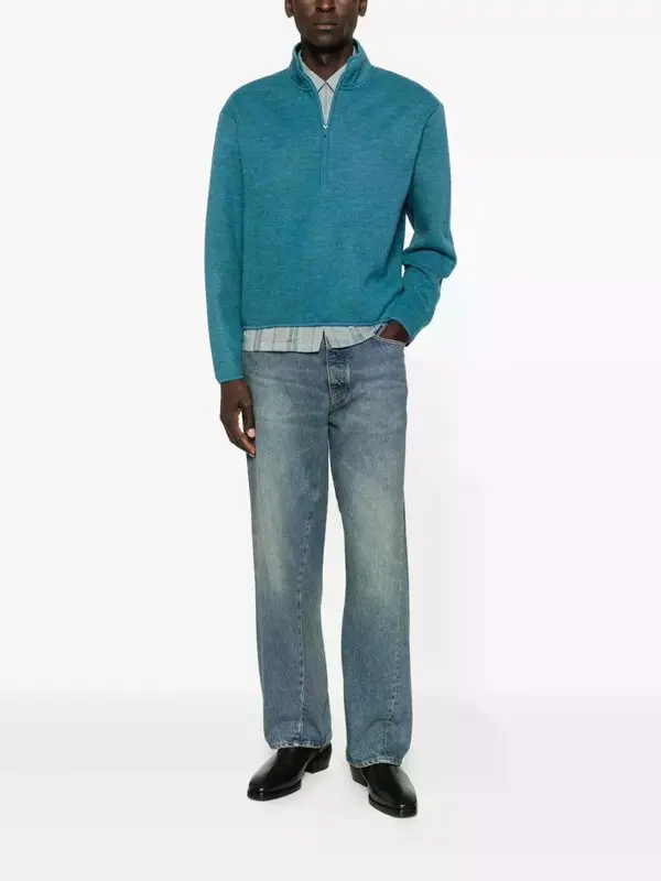 SUNFLOWER Half-zip Sweatshirt