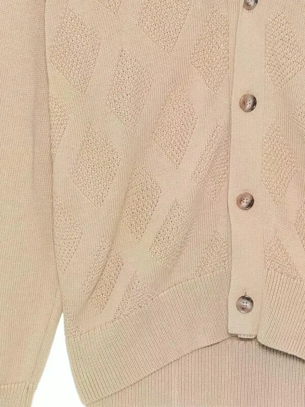 Officine Générale Miles V-neck Cotton Cardigan