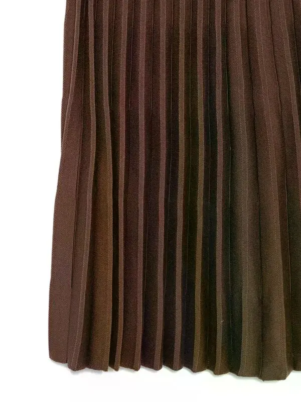 MRZ Pleated Knit Skirt