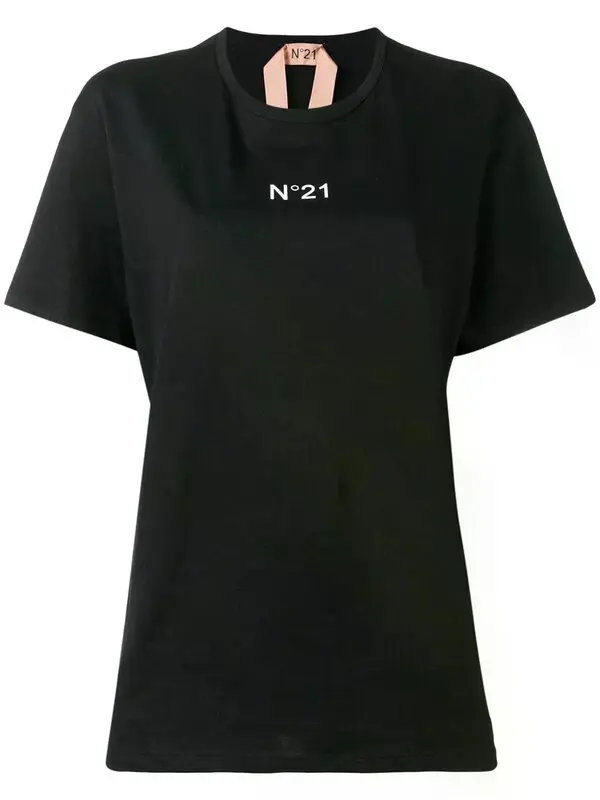 N°21 Oversized Logo Print T-shirt