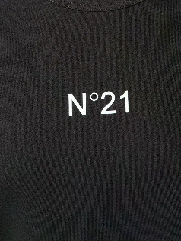 N°21 Oversized Logo Print T-shirt