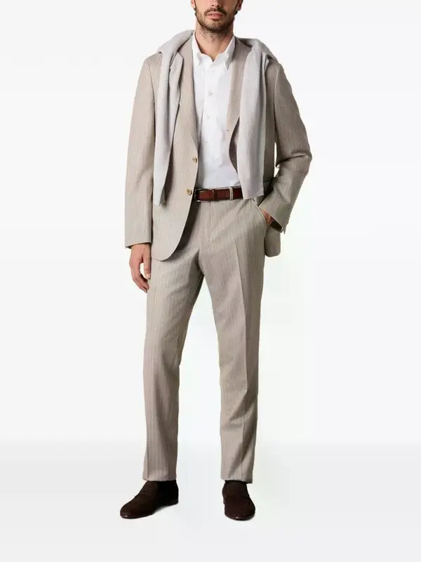 Brooks Brothers Pinstripe Wool Suit