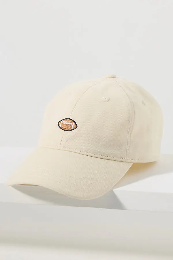FRASIER STERLING Football Icon Baseball Cap - Cream
