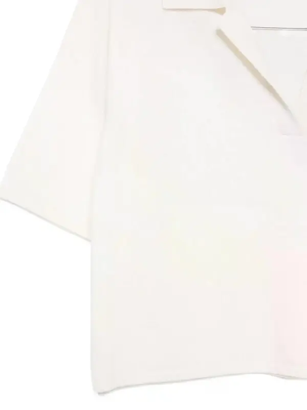 LISA YANG Polo-collar T-shirt