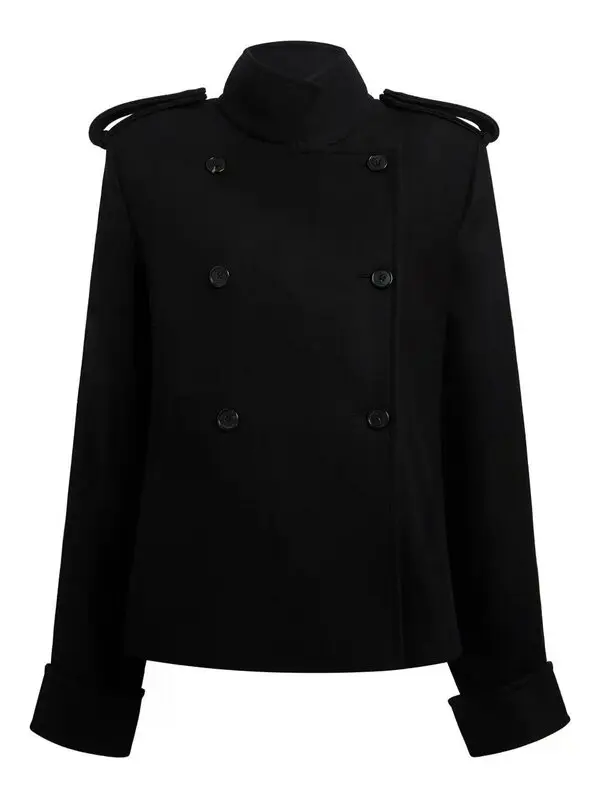 Khaite Double-breasted Epaulet Jacket