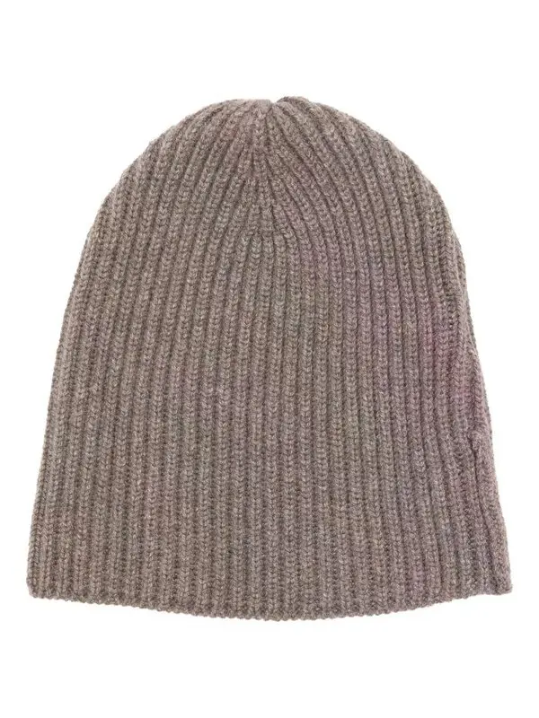 Fedeli Alfredo Cashmere Beanie - Grey