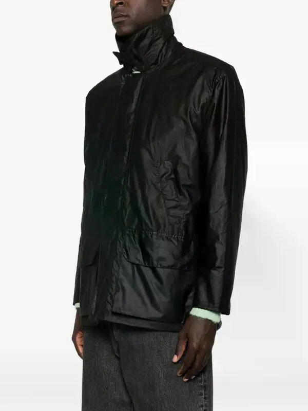 SUNFLOWER Corduroy-collar Ripstop Jacket
