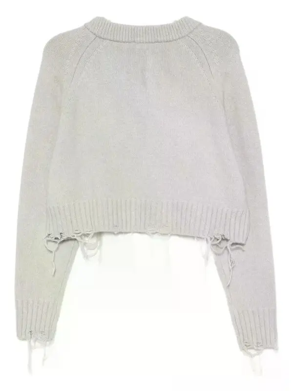 LOW CLASSIC Damaged Knitted Top