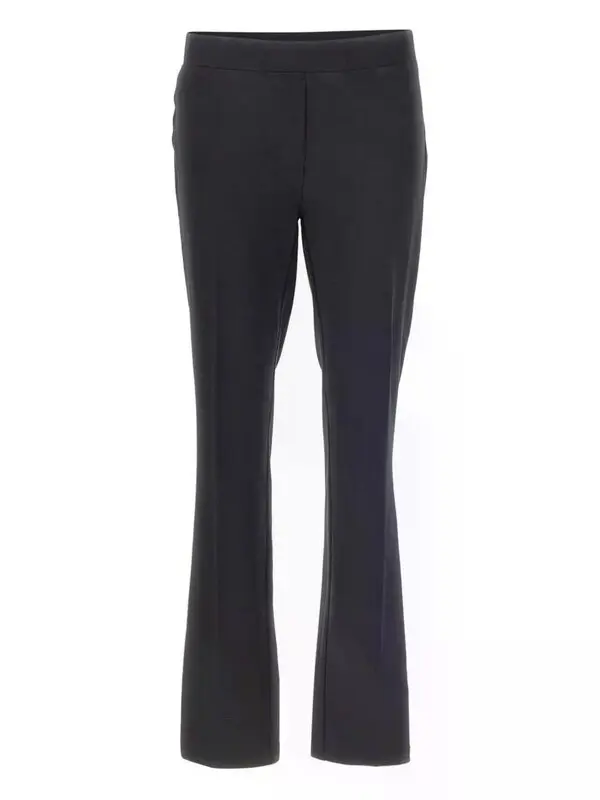 ELENA MIRO` Pressed-crease Flared Trousers