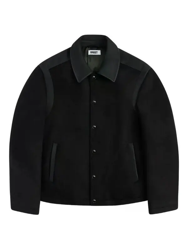 KROST Mercer Varsity Contrast-stitch Jacket