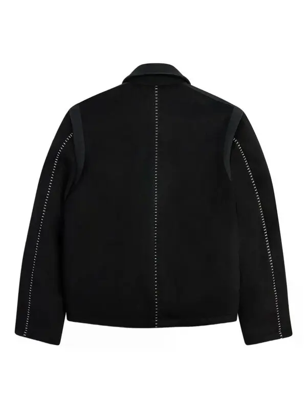 KROST Mercer Varsity Contrast-stitch Jacket