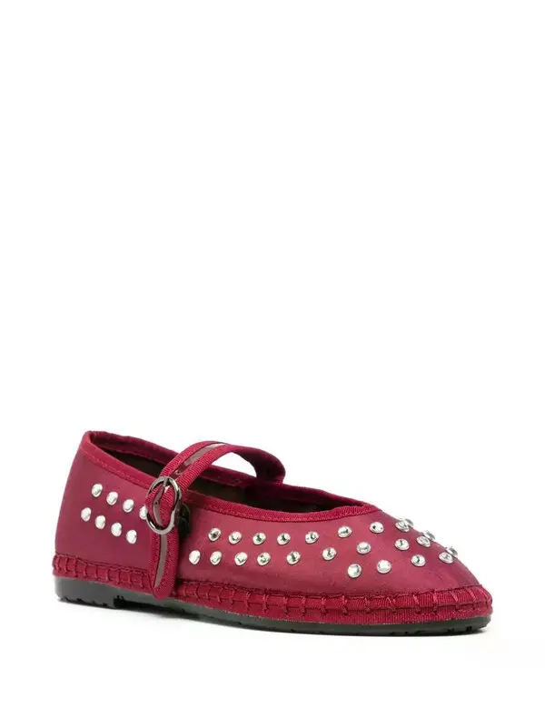 FLABELUS Mae Ballerina Shoes - Red