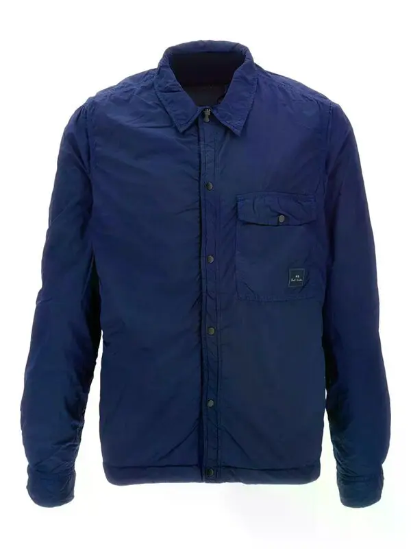 Paul Smith Button-down Jacket - Blue