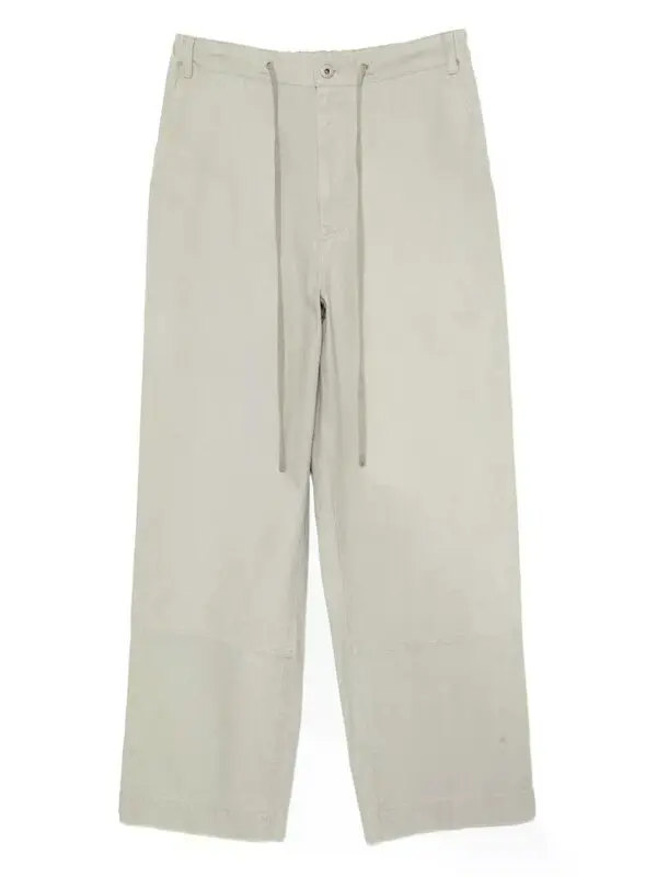 LOW CLASSIC Washed Cotton Pants