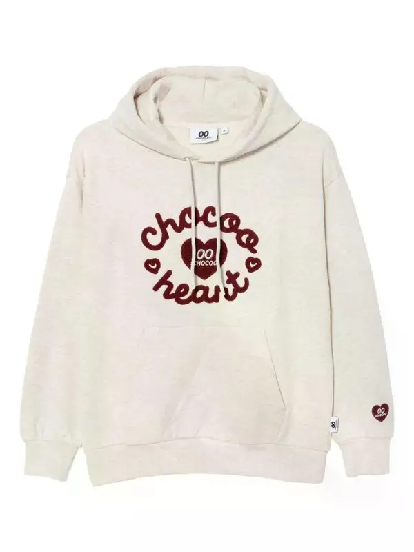 CHOCOOLATE Logo Embroidered Hoodie