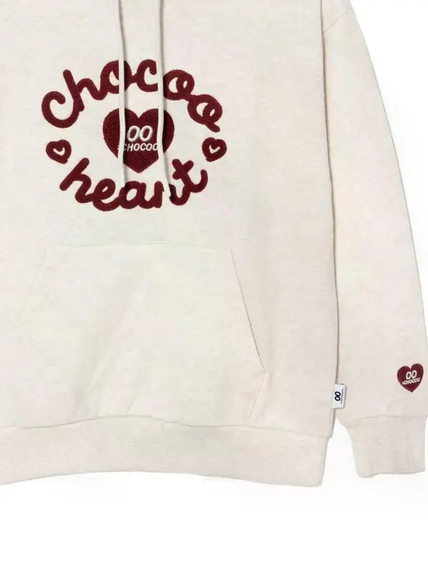 CHOCOOLATE Logo Embroidered Hoodie