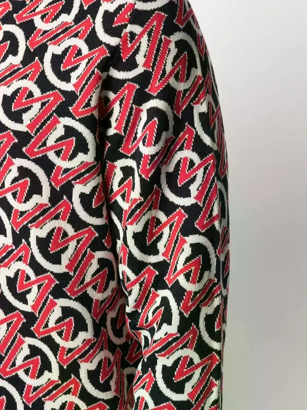 Moncler Jacquard-logo Crew Neck Jumper