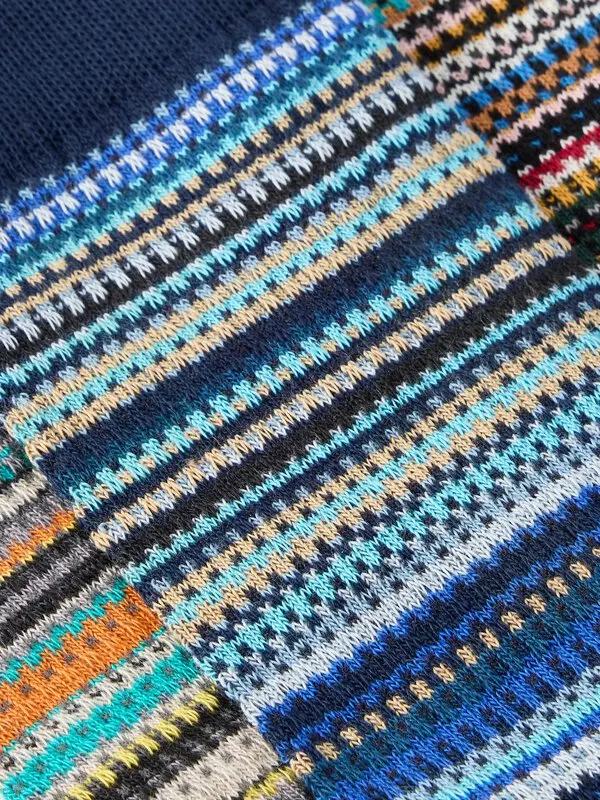 Paul Smith Striped Cotton-blend Socks Set Of Three