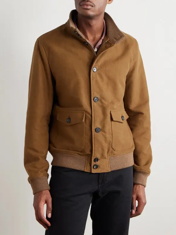 SLOWEAR Incotex Montedoro Cotton-twill Jacket