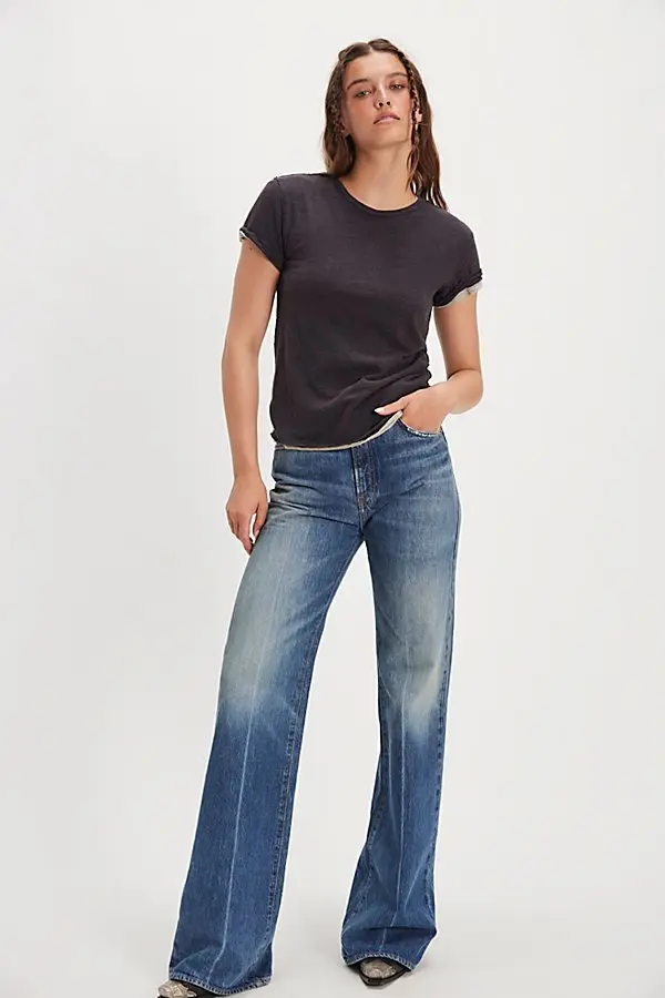 Denimist Dena Mid-rise Flare Jeans - Eldon