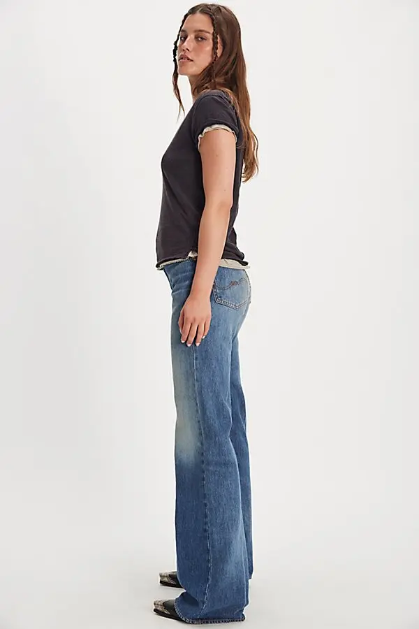 Denimist Dena Mid-rise Flare Jeans - Eldon