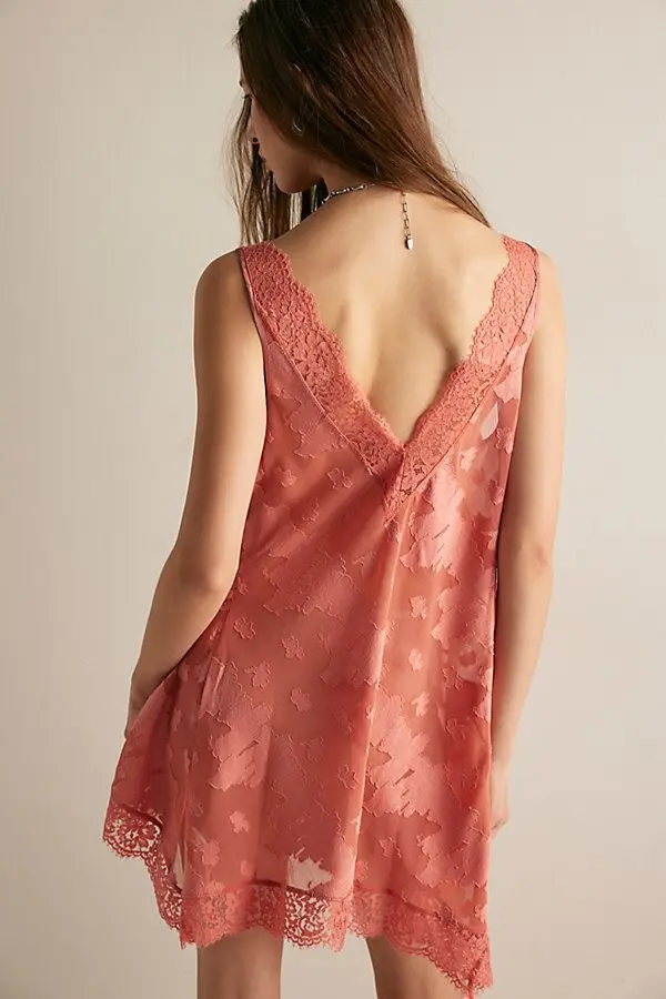 Free People Intimately Maybe Baby Mini Slip - Crush Blush
