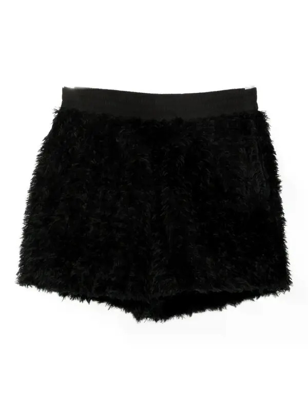 WALTER VAN BEIRENDONCK Pile-texture Shorts