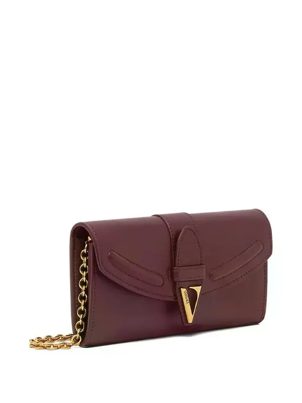 Versace V-logo Chain Strap Wallet