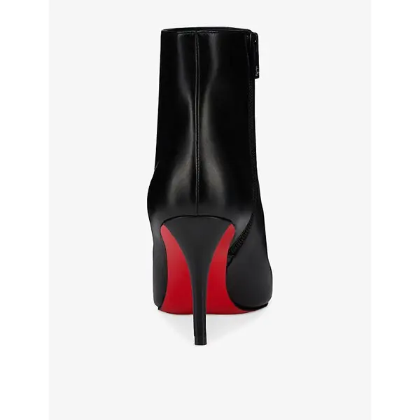 CHRISTIAN LOUBOUTIN Miss Z Booty 80 Leather Boots