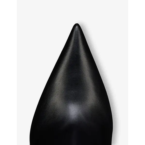 CHRISTIAN LOUBOUTIN Miss Z Booty 80 Leather Boots