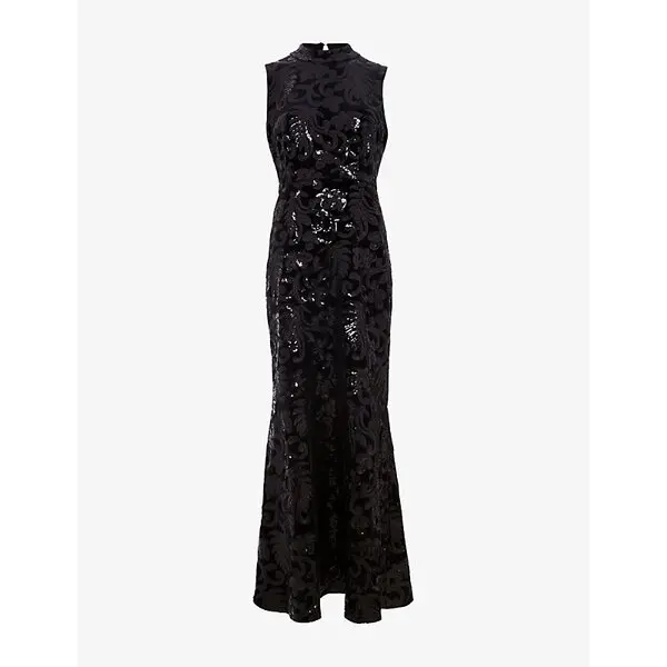 PHASE EIGHT Trudy Sequin Woven Midi Dress
