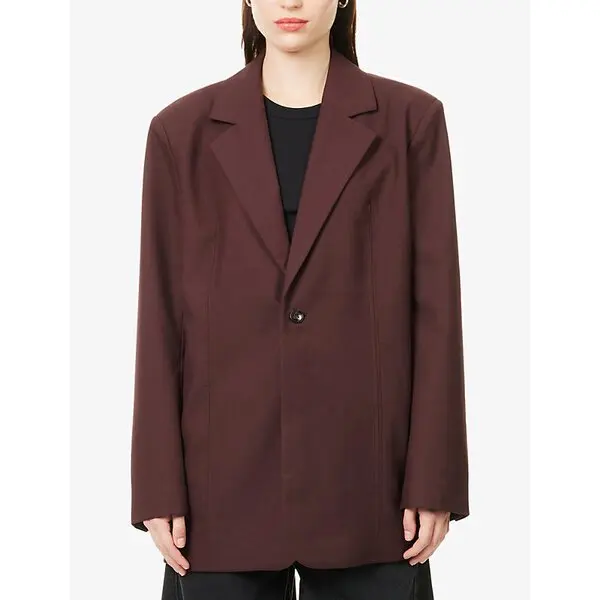 Dissh Prue Notch-lapels Stretch-woven Blazer