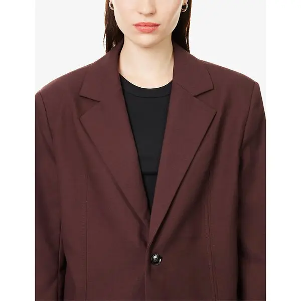 Dissh Prue Notch-lapels Stretch-woven Blazer