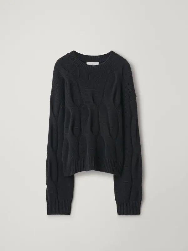 LISA YANG STORE Sammie Cashmere Sweater - Black