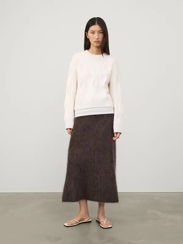 LISA YANG Sammie Cashmere Sweater - Cream