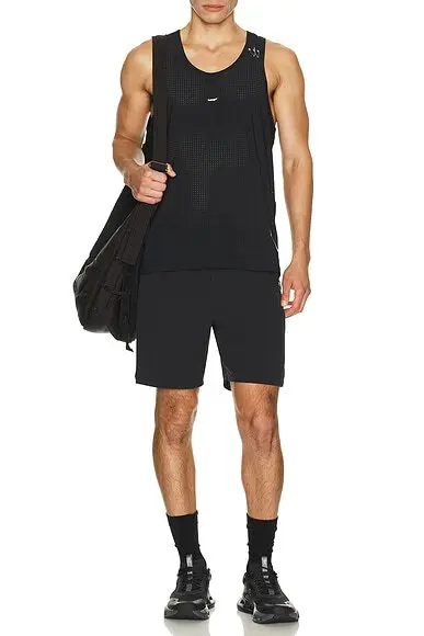 Satisfy Space-o Singlet - Black