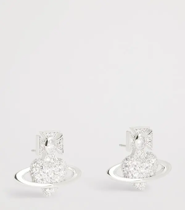 VIVIENNE WESTWOOD Embellished Agnatha Stud Earrings