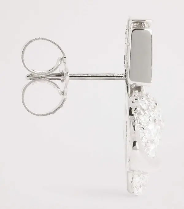 VIVIENNE WESTWOOD Embellished Agnatha Stud Earrings