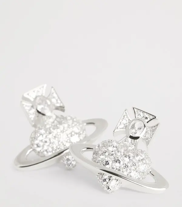 VIVIENNE WESTWOOD Embellished Agnatha Stud Earrings