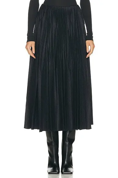 Alaïa Pleated Skirt