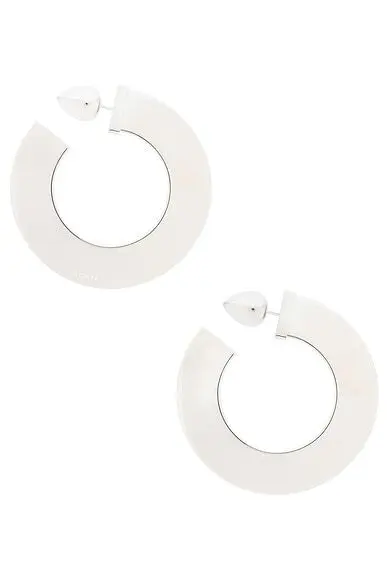 Alaïa Blade Hoop Earrings